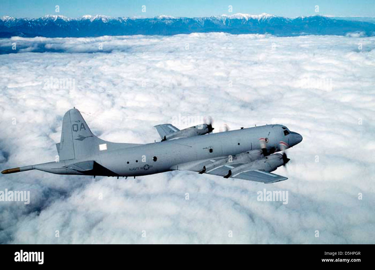 VP-22 QA-1, a Lockheed Orion aircraft from the U.S. Navy, is showcased ...