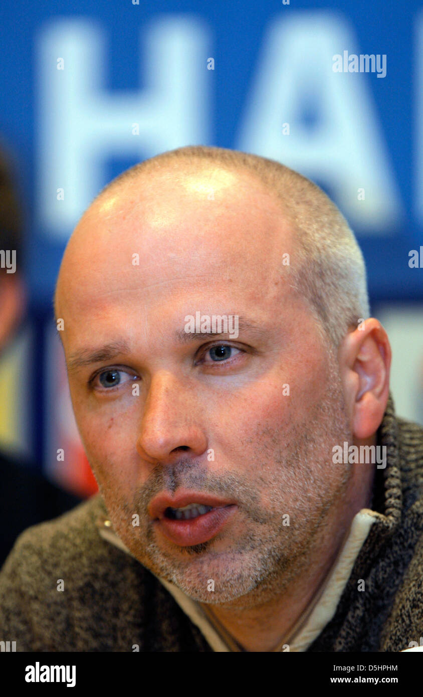 The new head coach Thomas Finck of Bundesliga second division soccer ...