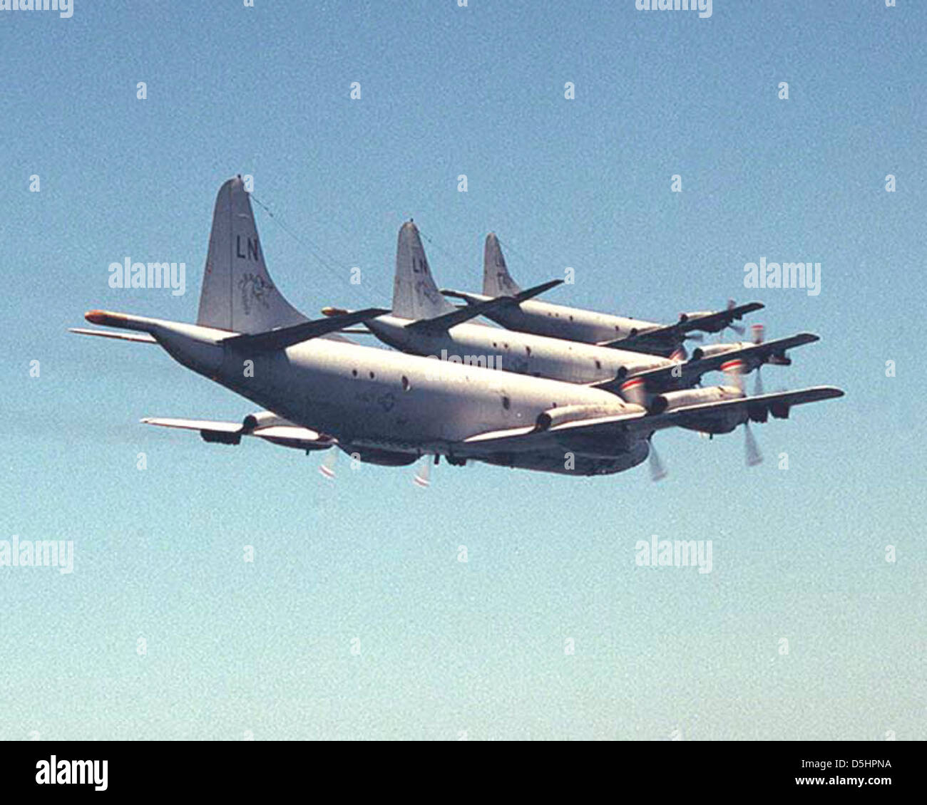 VP-45, a U.S. Navy maritime patrol squadron, flew the Lockheed P-3 ...