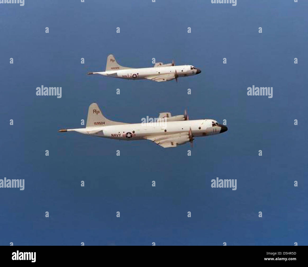 This image shows a formation of Lockheed Orion aircraft, which were ...