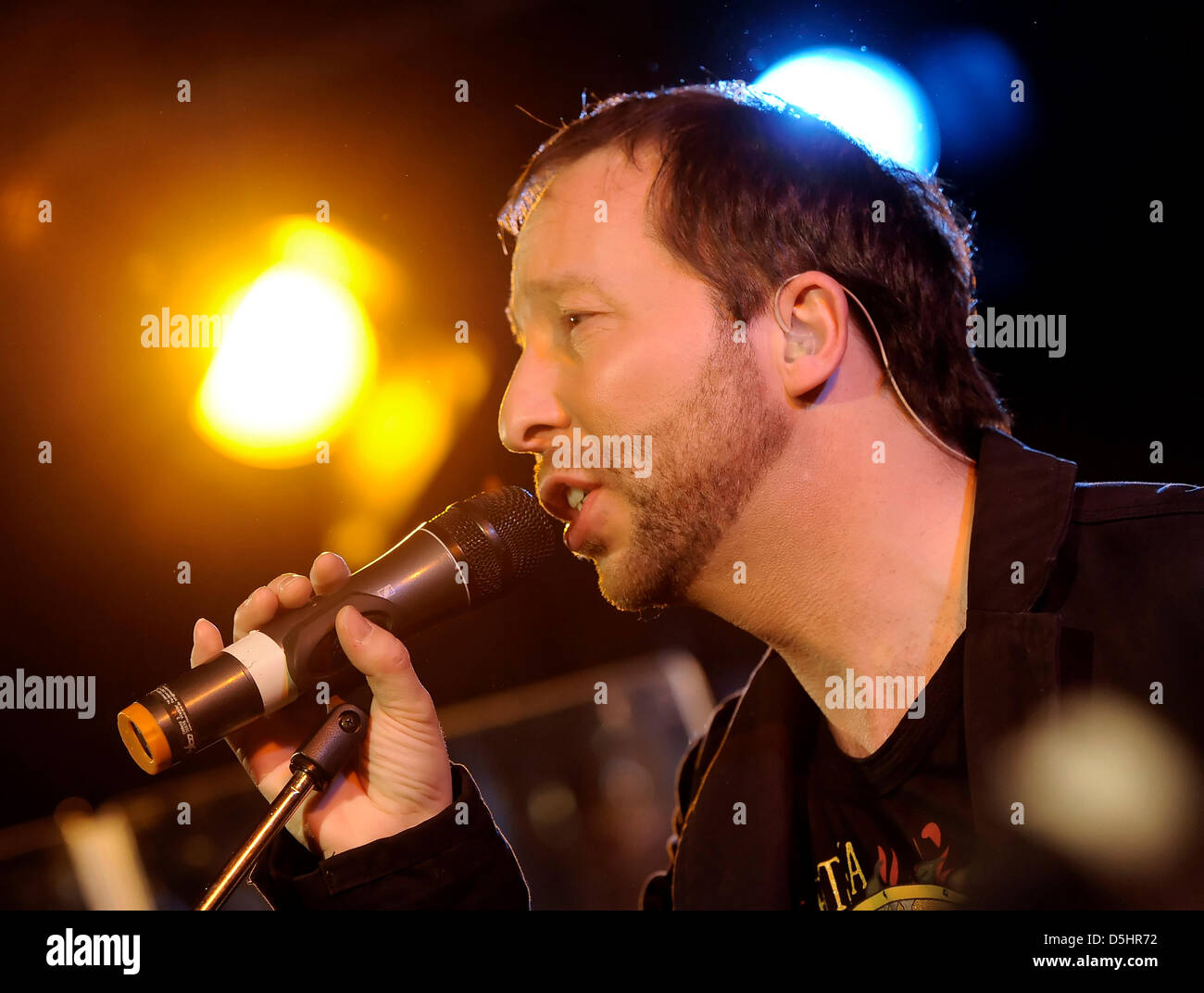 Swiss dance music artist DJ Bobo performs a showcase at the Swiss ...
