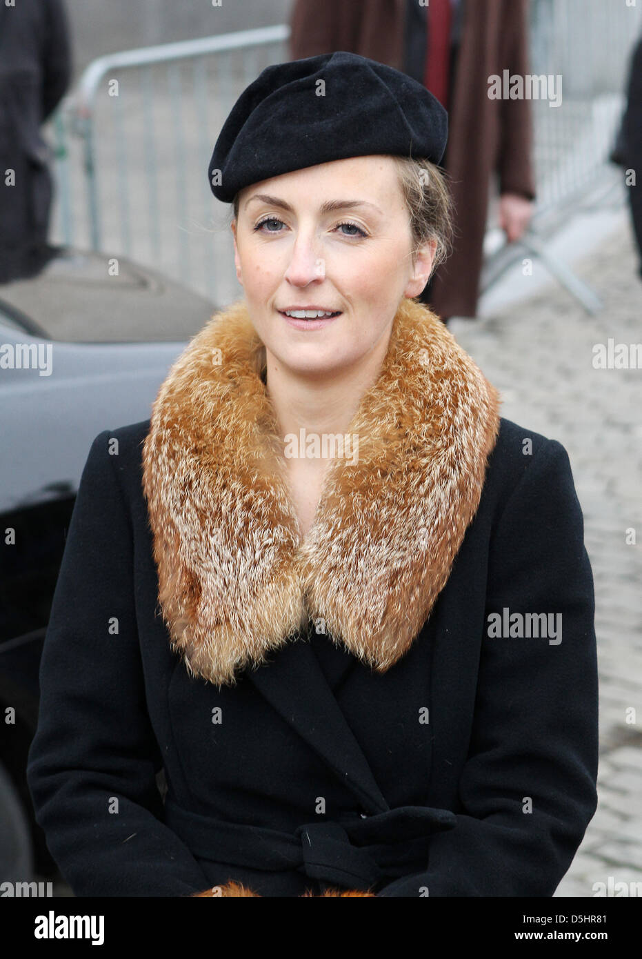 Princess claire belgium arrives special hi-res stock photography and ...