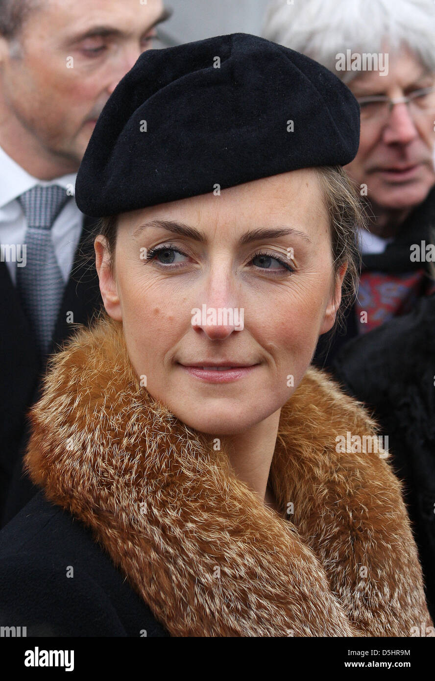 Princess claire belgium arrives special hi-res stock photography and ...