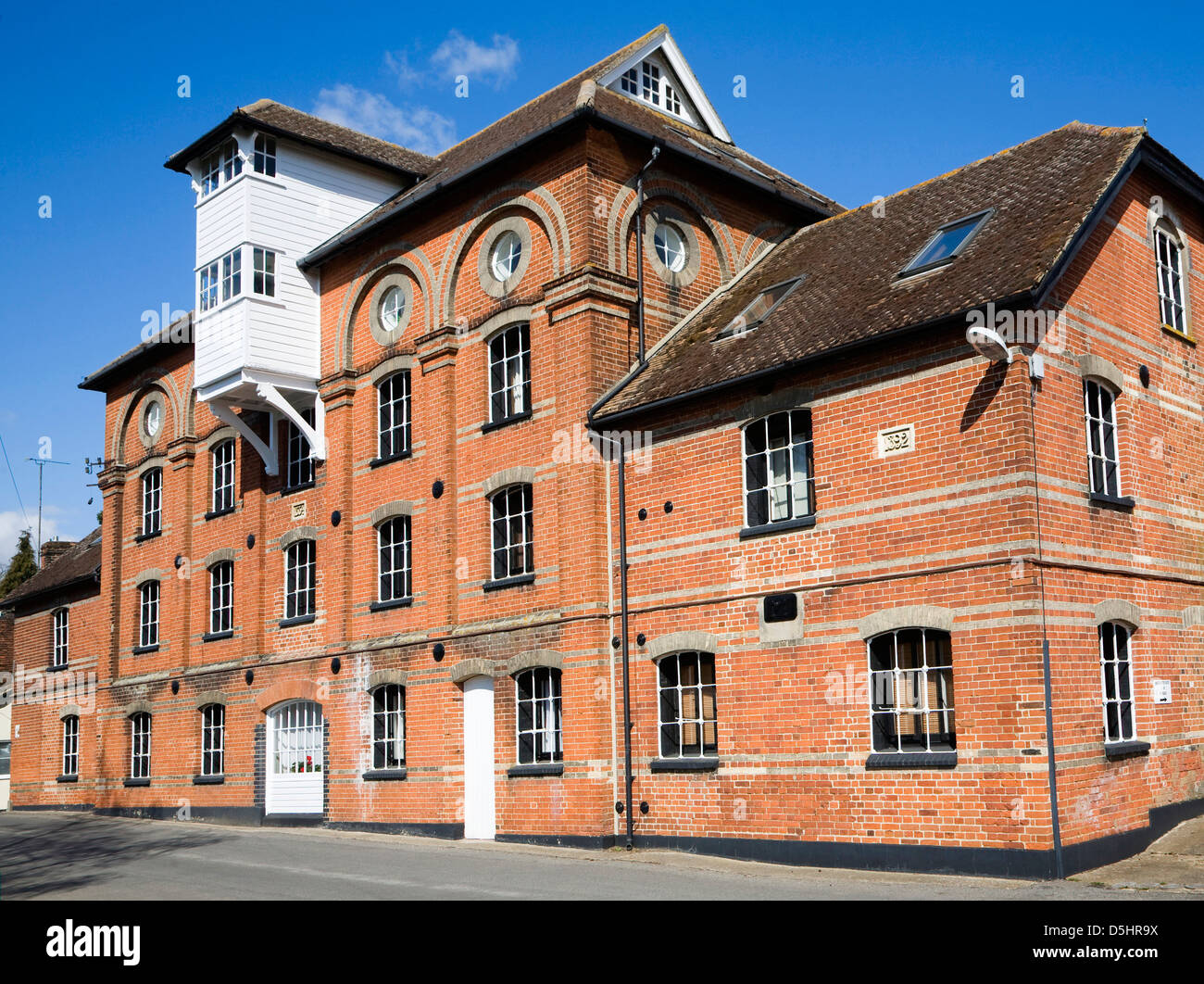 Hawks Mill watermill built 1884 now converted to housing, Needham ...