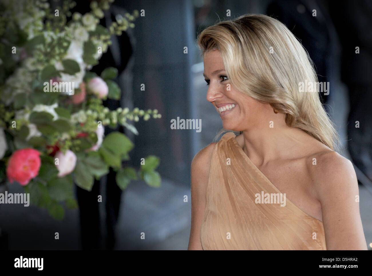 Princess Maxima attending the concert for her 40th birthday. Amsterdam ...