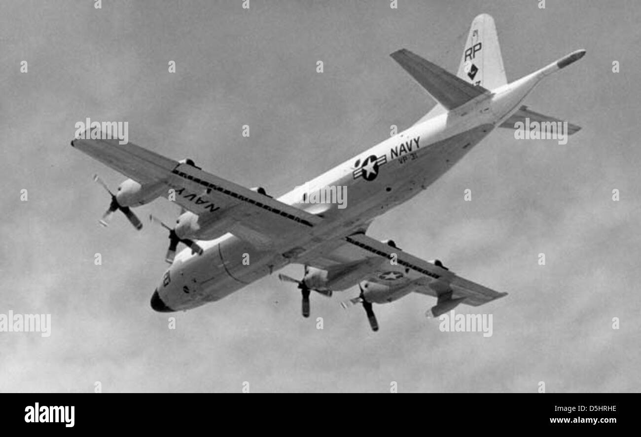 VP-31, a U.S. Navy patrol squadron, operating the Lockheed P-3 Orion ...