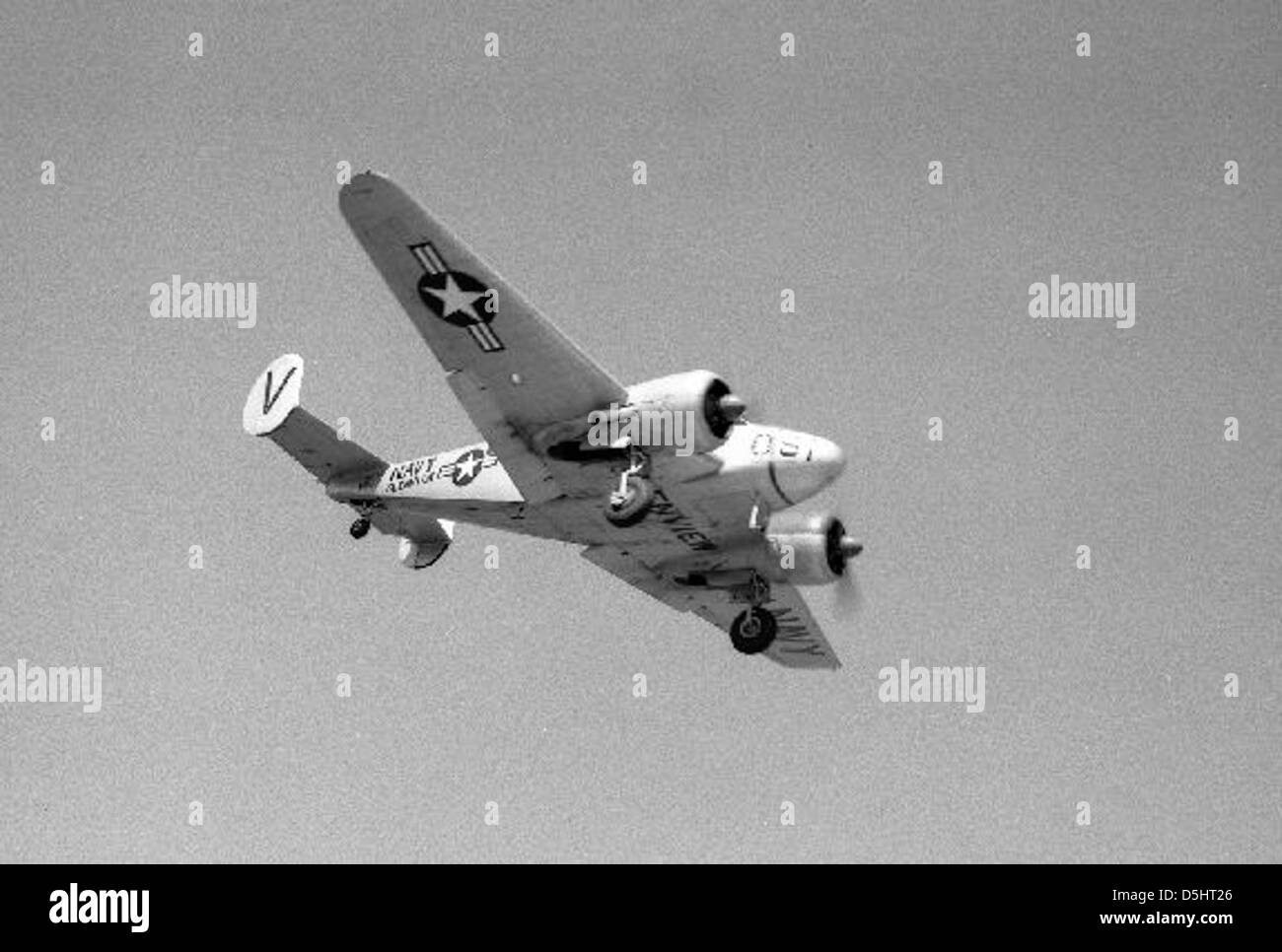 The Beech SNB-5 aircraft, 51031, was part of the U.S. Navy’s aviation ...