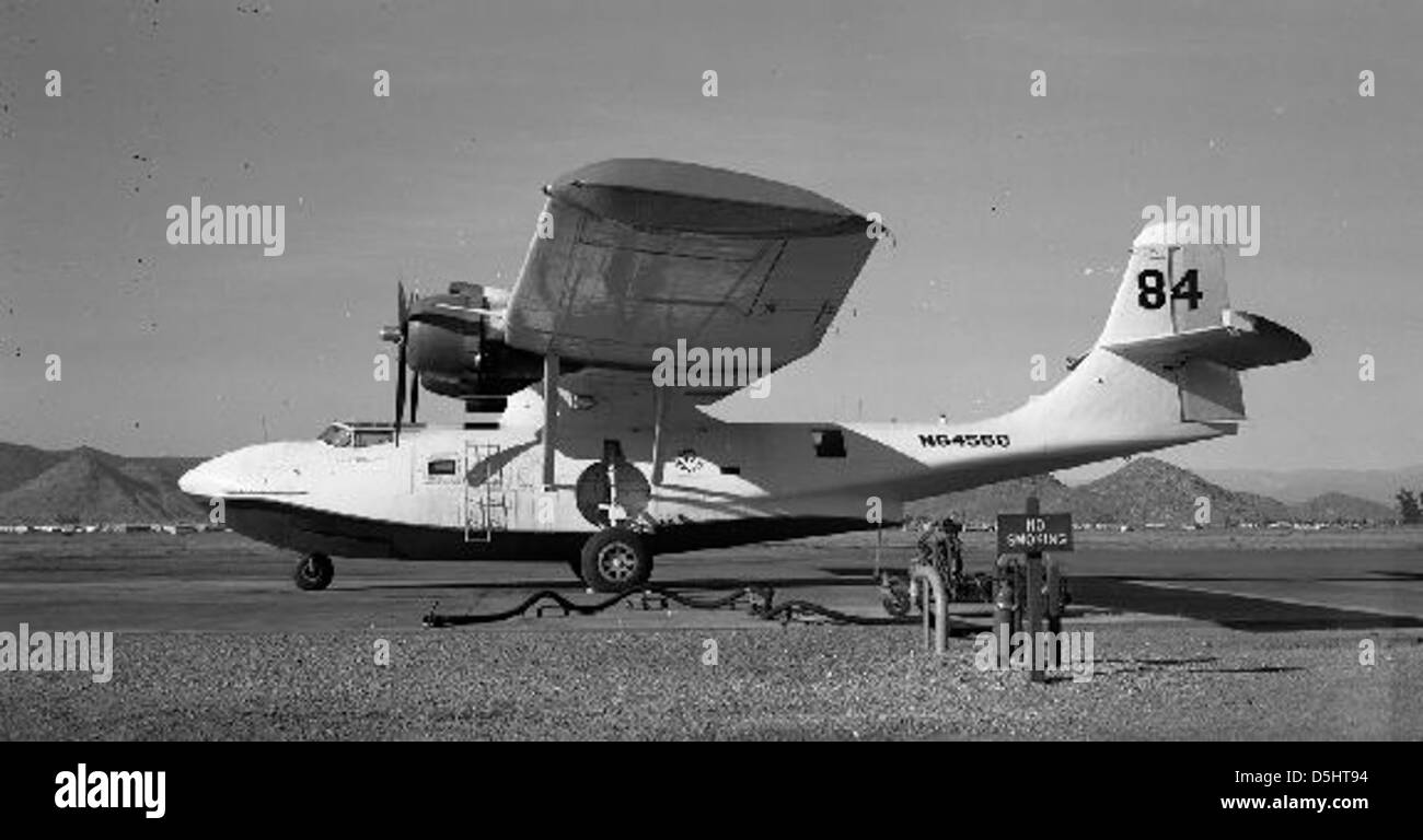 Consolidated PBY-6A, N6456C, Hemet Stock Photo - Alamy