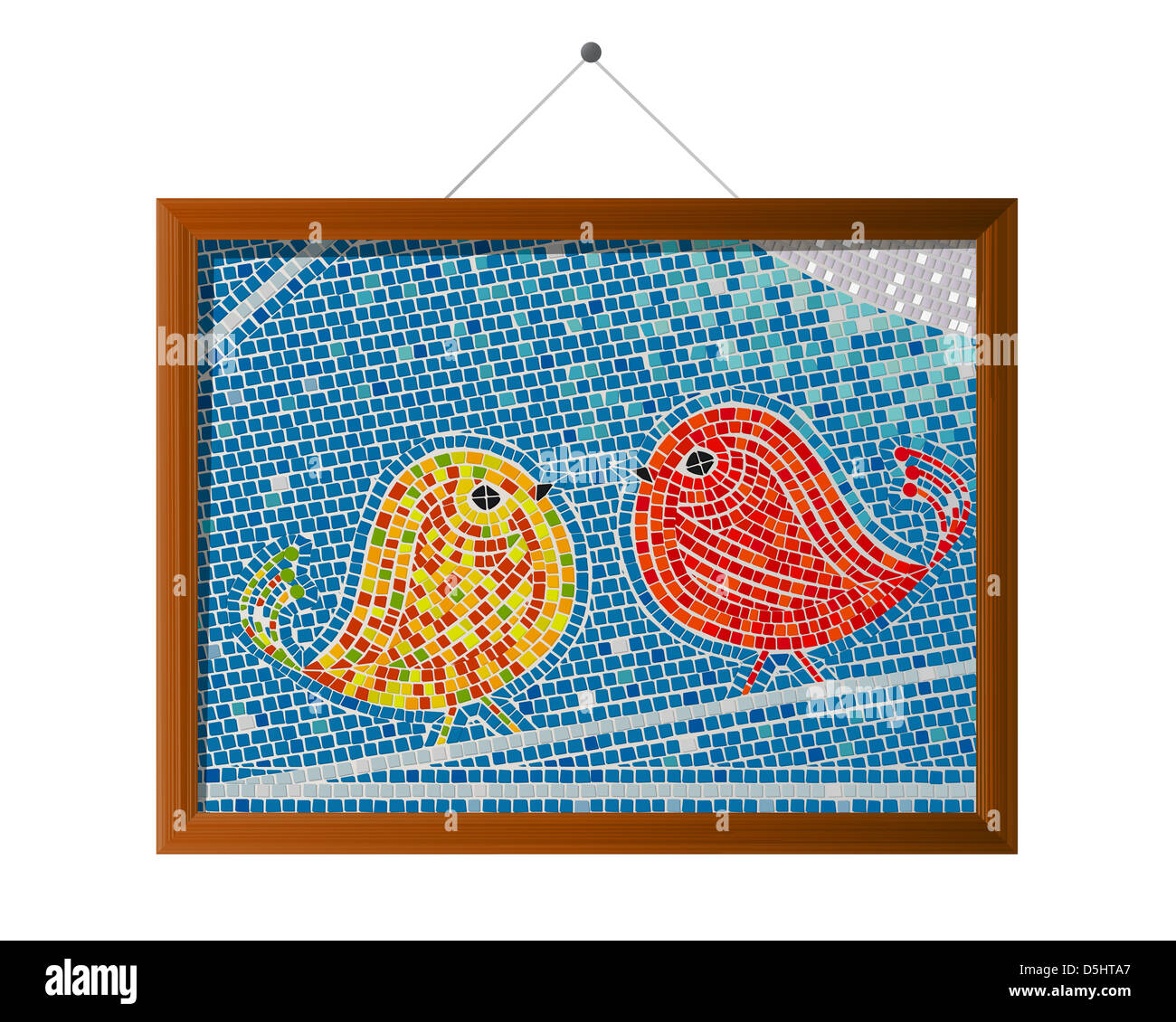 Birds mosaic Cut Out Stock Images & Pictures - Alamy
