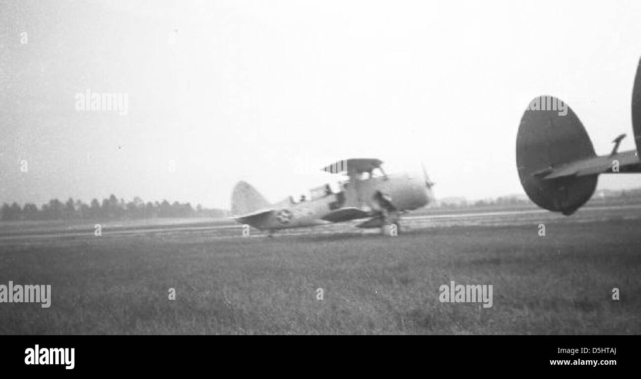 The Curtiss SBC-4 Helldiver, a carrier-based dive bomber, was used by ...