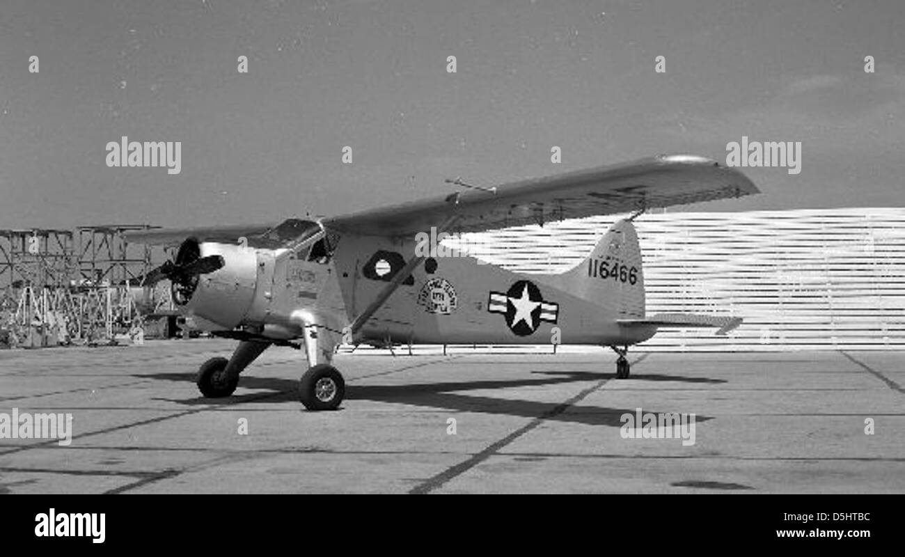 The DeHavilland L-20A is a utility aircraft used by the U.S. military ...