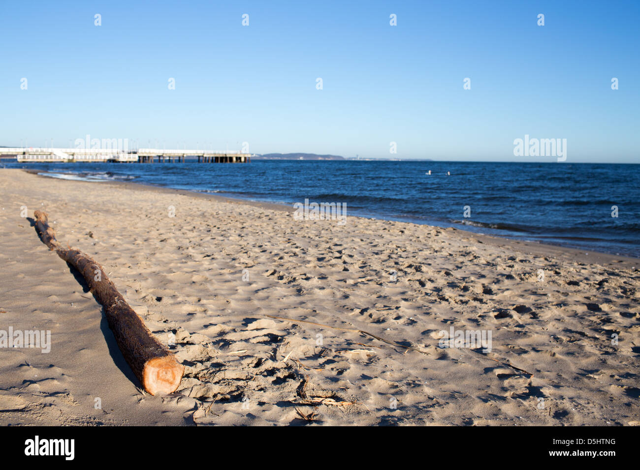 Very nice view on Polish Baltic coast Stock Photo - Alamy