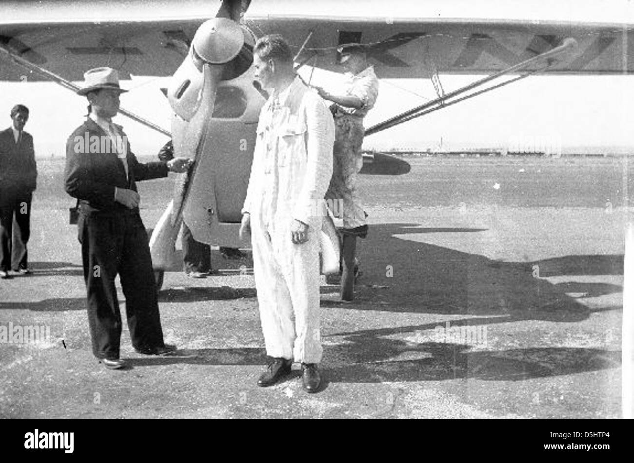 The Focke-Wulf Fw56, a German training aircraft from the 1930s, is ...
