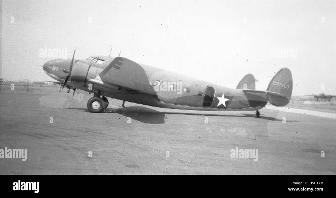 The Lockheed C-60, tail number 42-32167, served in the RAF as FK-247 ...