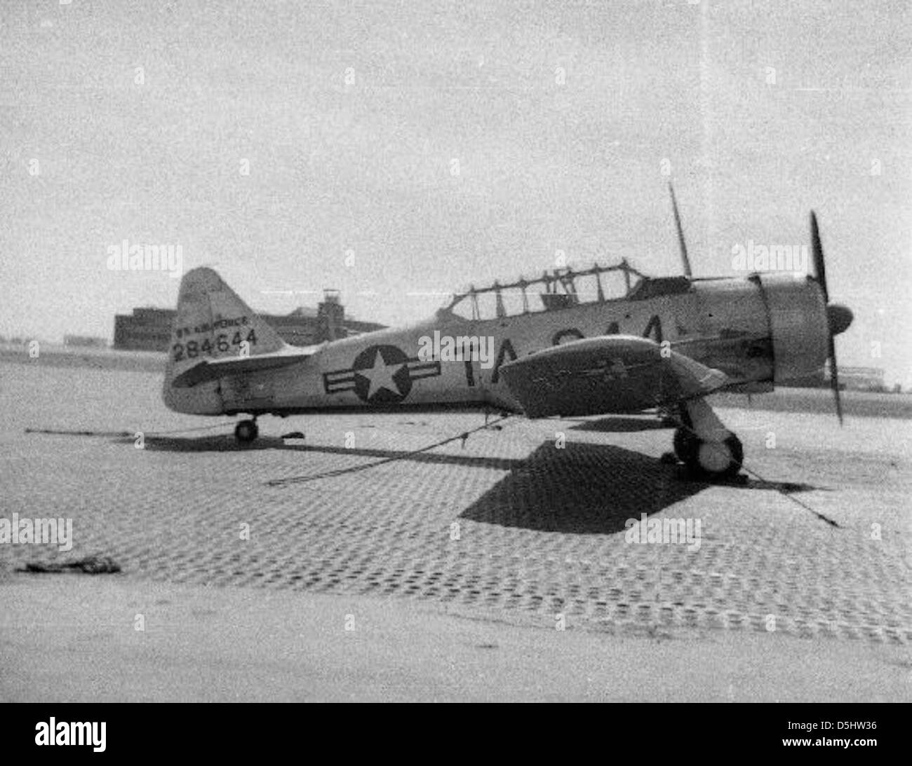 The North American AT-6D Texan was a key trainer aircraft used by the U ...