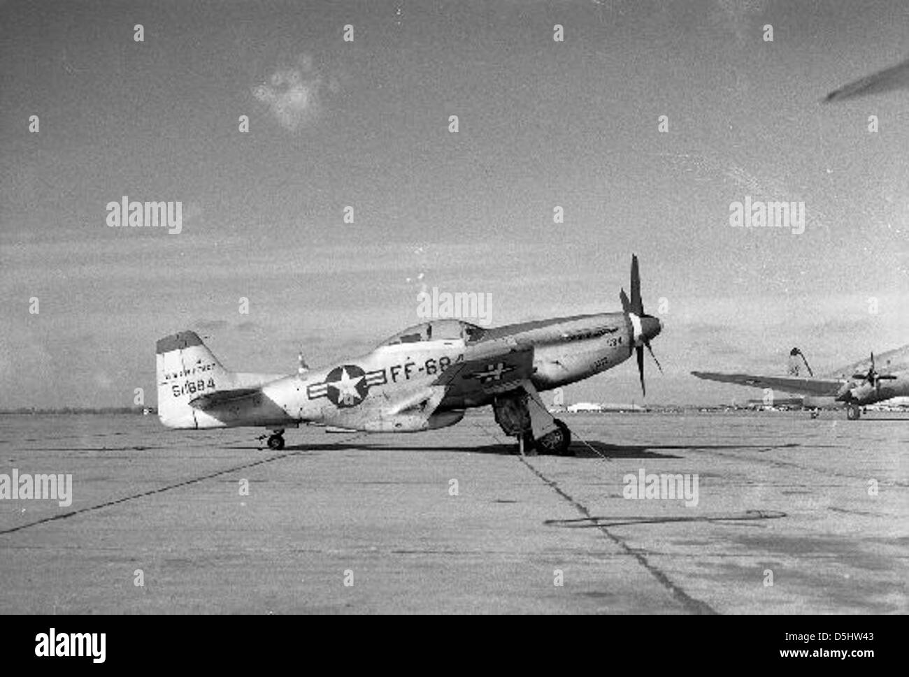 The North American F-51D Mustang, serial number 45-11684, is a renowned ...
