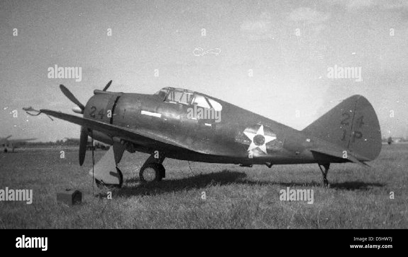 Republic P-43, 1st PG - 24, 1941 Stock Photo - Alamy