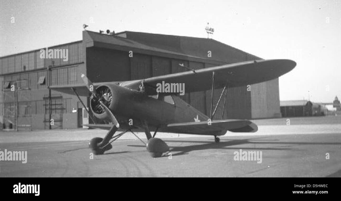 The Waco UC-72, serial number 42-38271, at Hammer Field, is a prime ...