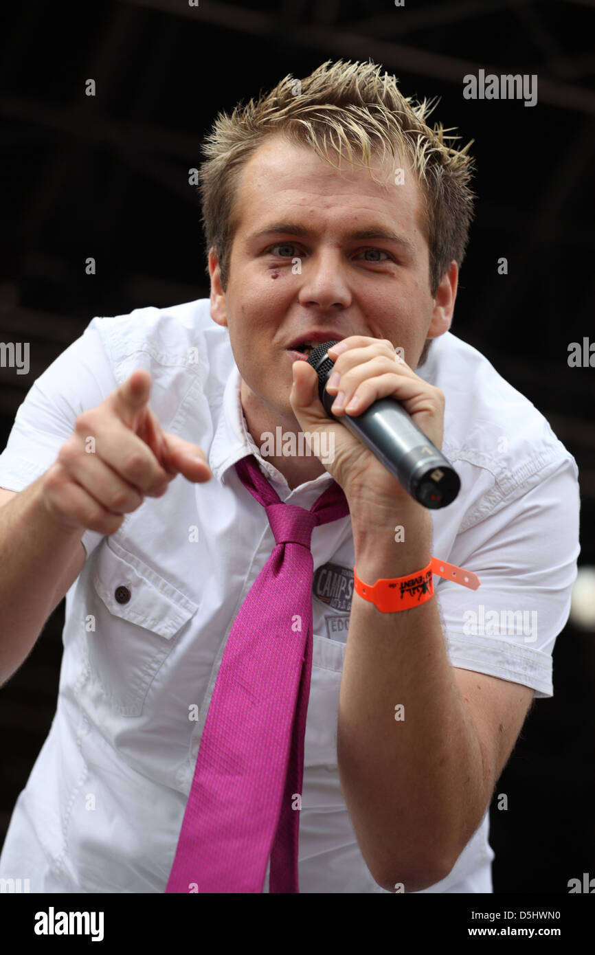 Tobee performing at Oberhausen Ole. Oberhausen, Germany - 09.07.2011 ...