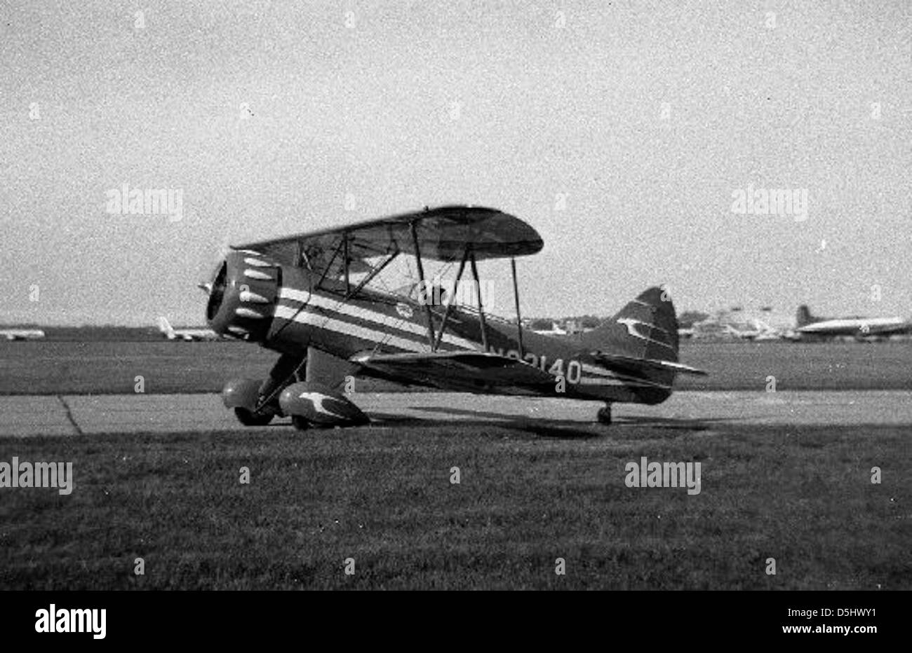 Waco aircraft Black and White Stock Photos & Images - Alamy