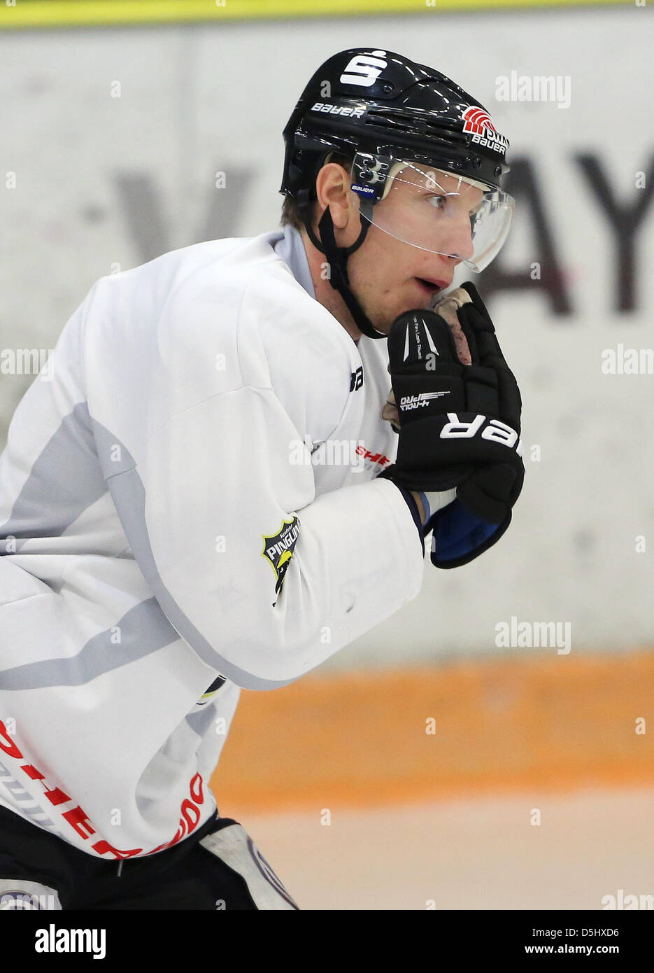 German professional ice hockey defenceman Christian Ehrhoff attends a ...