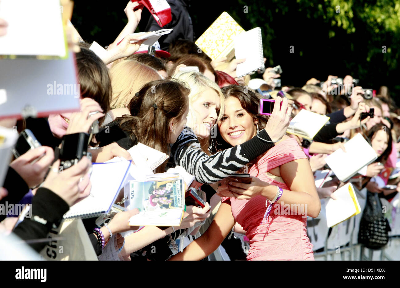 Sarah Engels at Comet Award at Koenig-Pilsener Arena. Oberhausen ...
