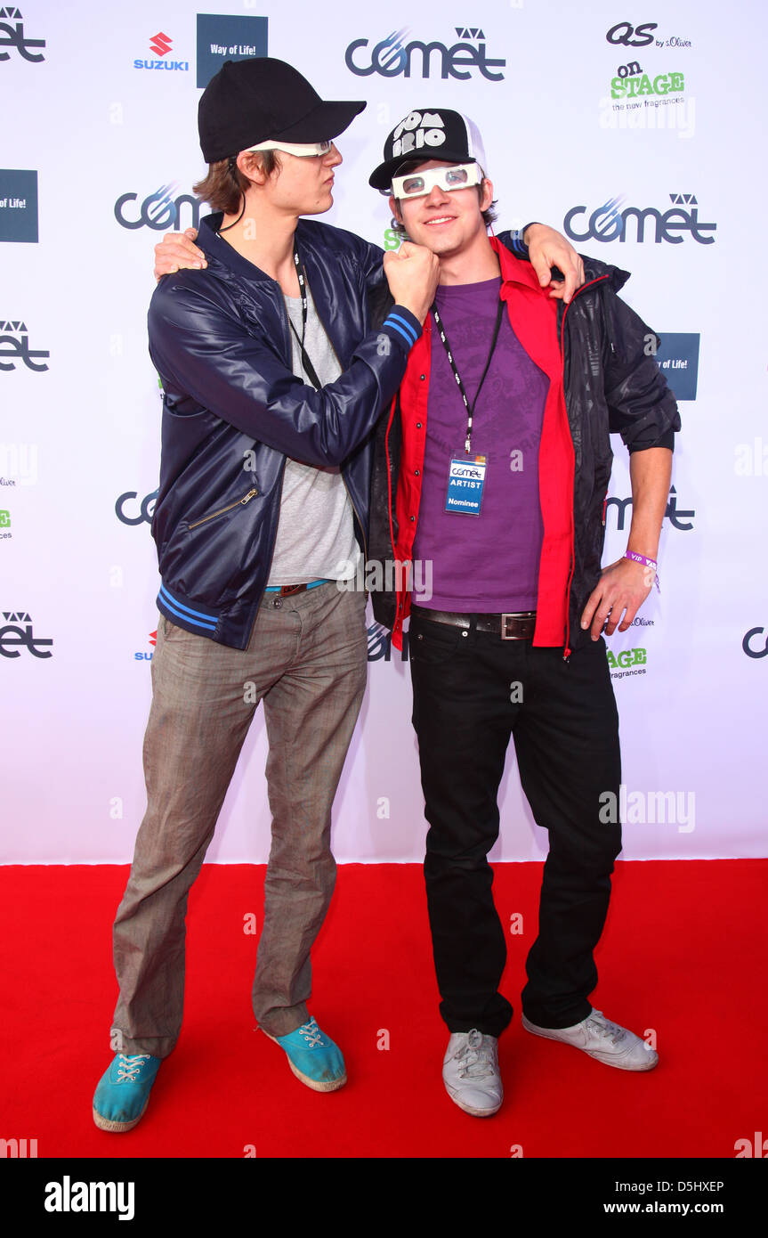 Laserkraft 3D at Comet Award at Koenig-Pilsener Arena. Oberhausen ...