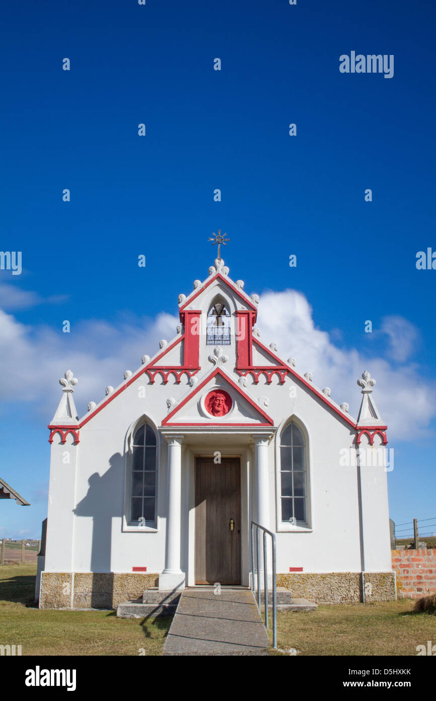 Italian church orkney hi-res stock photography and images - Alamy