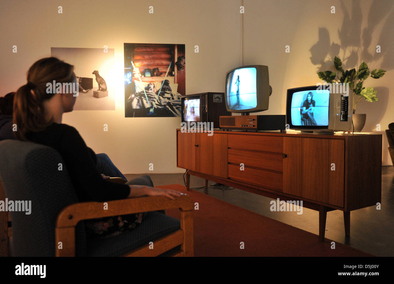 Esther ferrer performance hi-res stock photography and images - Alamy