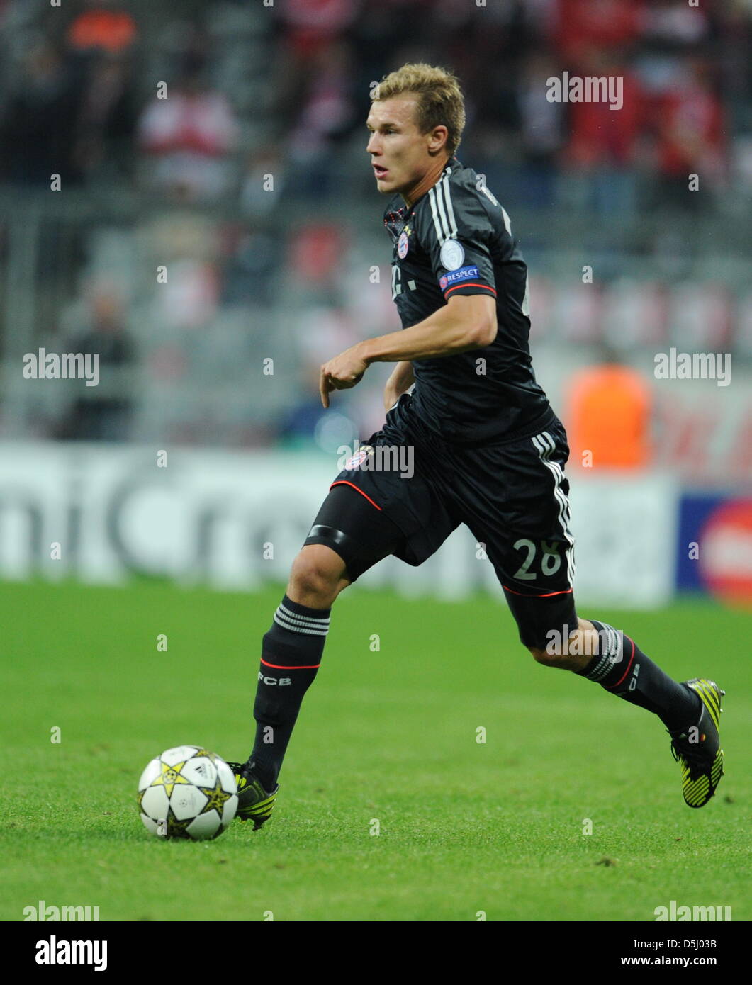 Munichs Holger Badstuber during the UEFA Champions League group F ...