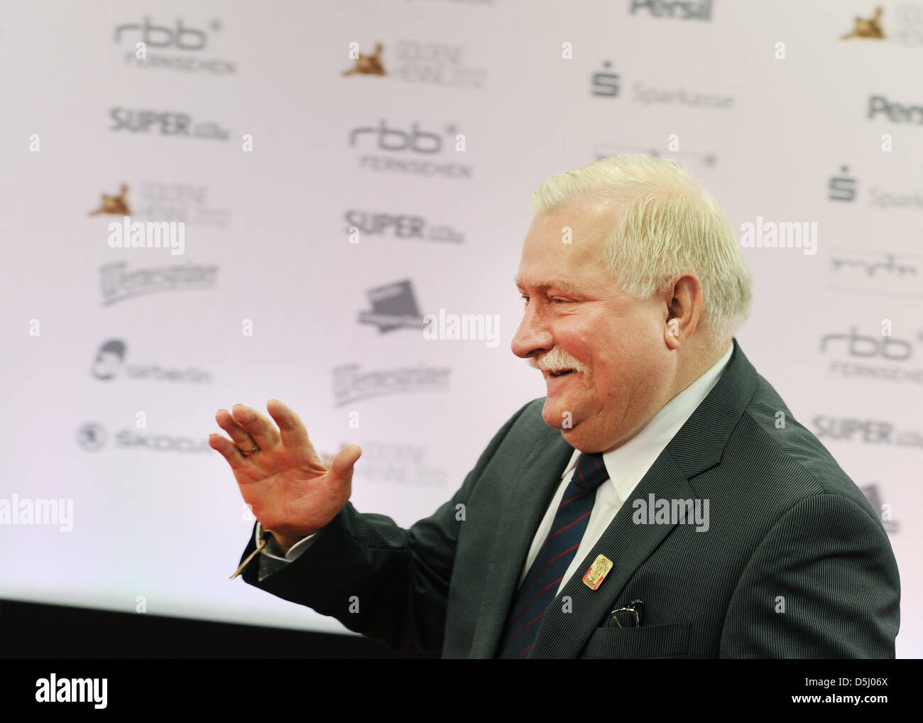 Former Polish President and Nobel Peace Prize laureate Lech Walesa ...