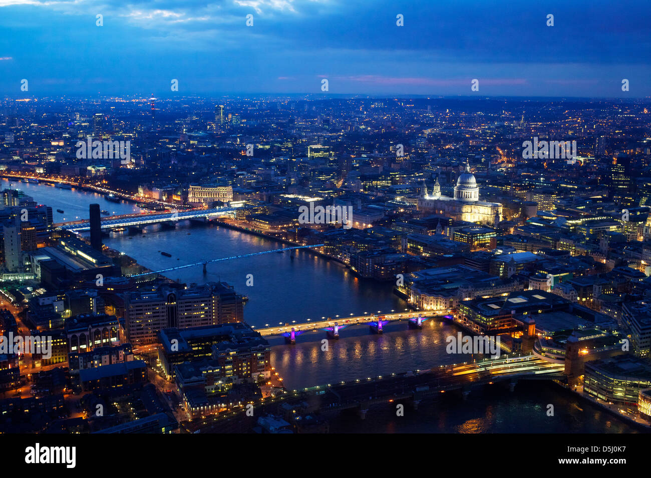 View From The Shard At Night