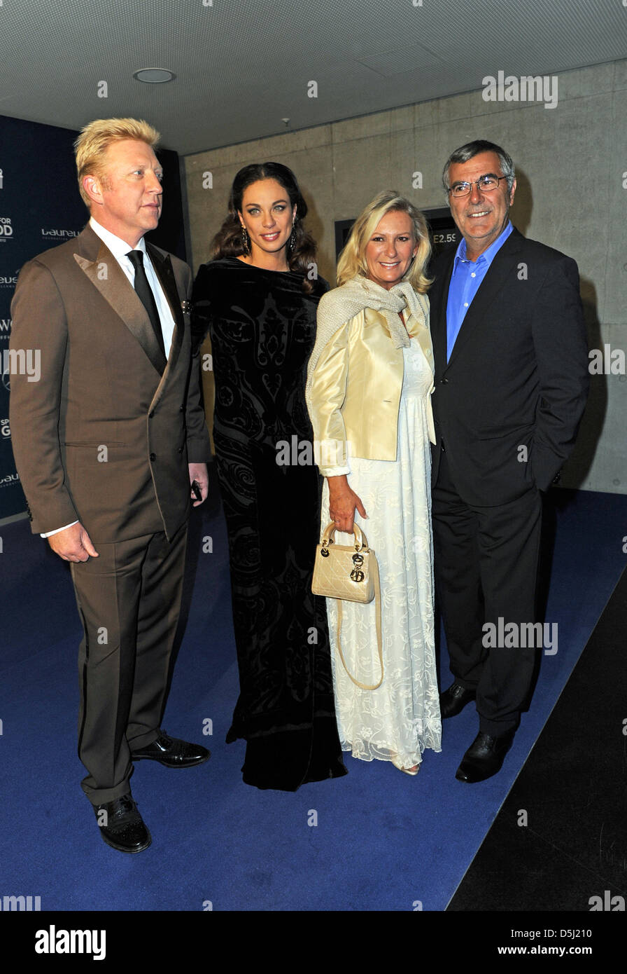 Boris becker and sabine becker hi-res stock photography and images - Alamy