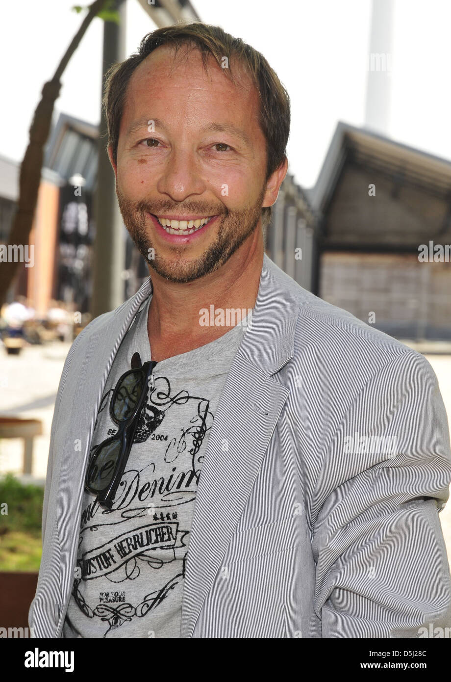 Rene Baumann alias DJ Bobo at a press conference to present his new ...