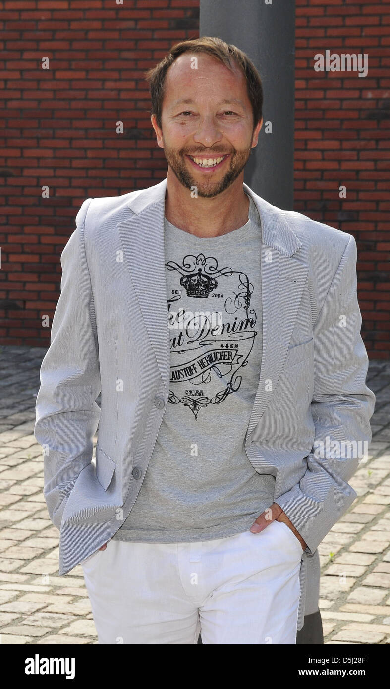 Rene Baumann alias DJ Bobo at a press conference to present his new ...