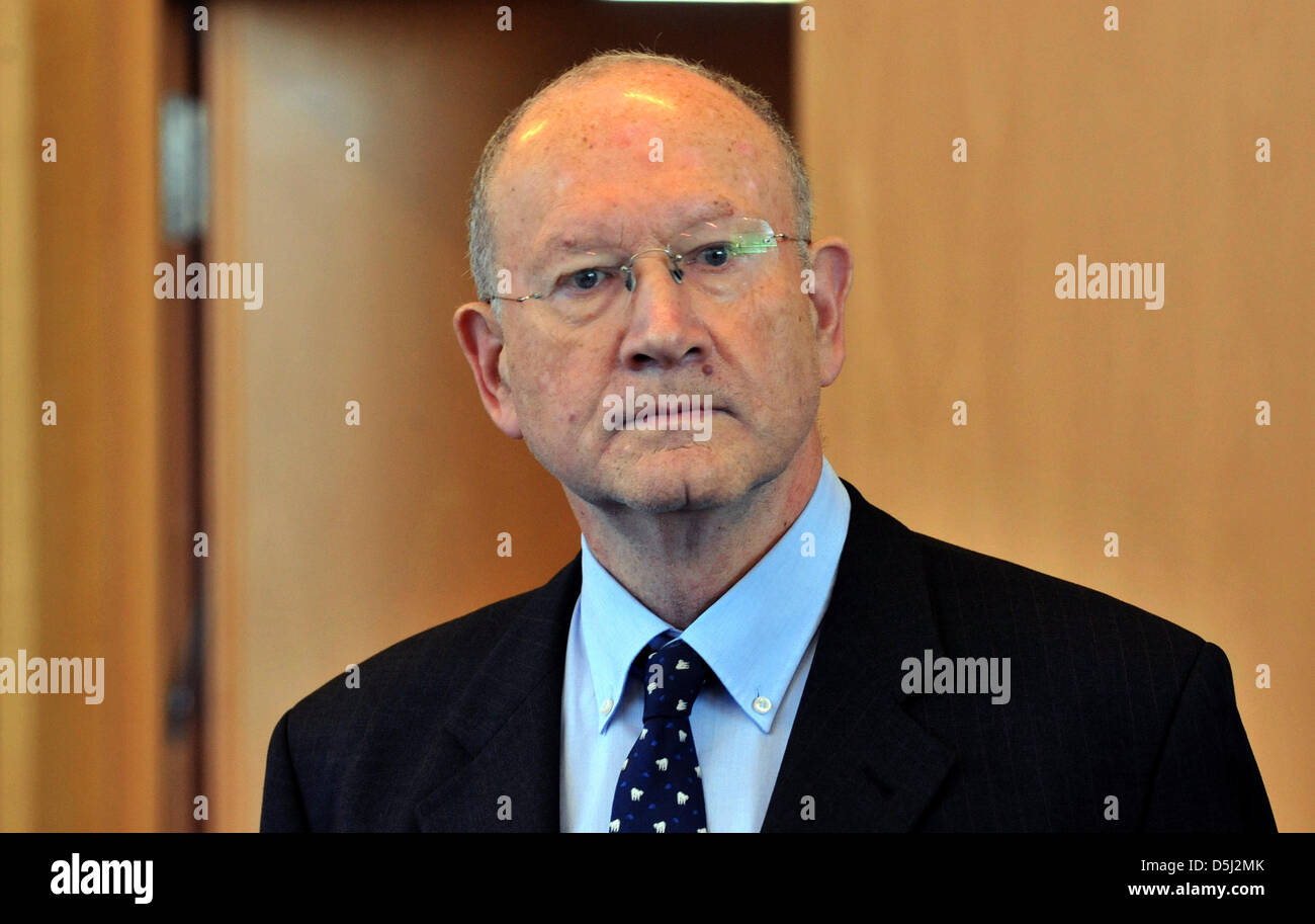 Former Thuringian State Minister of the Interior Michael Lippert ...