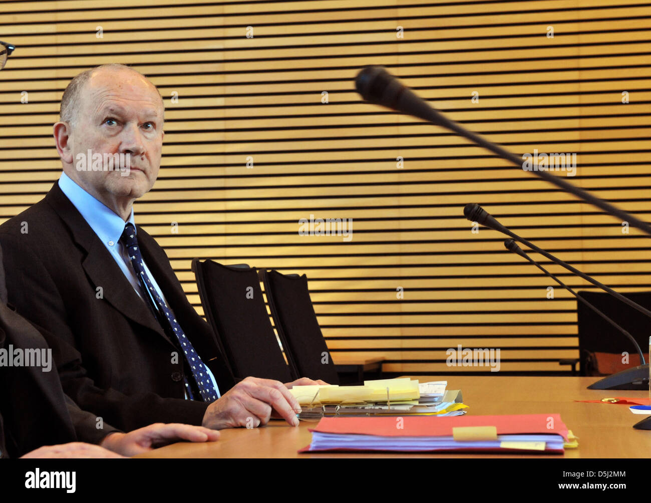 Former Thuringian State Minister of the Interior Michael Lippert ...