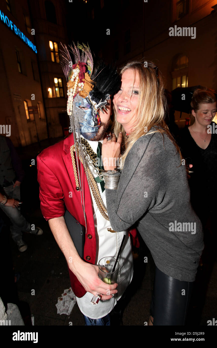 Guest and Nicole Belstler-Boettcher at Papis Loveday Stammtisch event ...