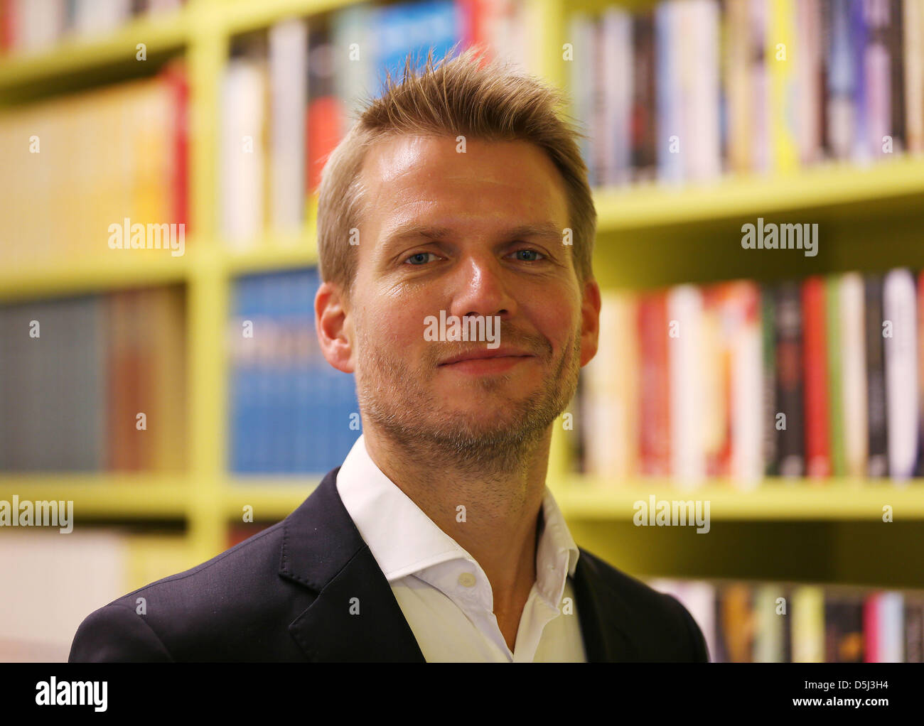 Director of Eichborn Publishers Felix Rudloff is photographed in the ...