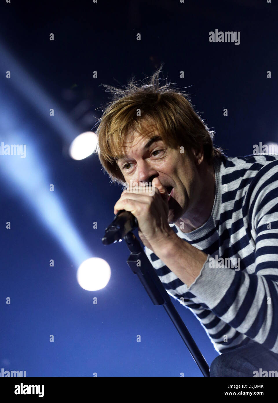 Singer Campino of the band 'Die Toten Hosen' performs on stage during ...