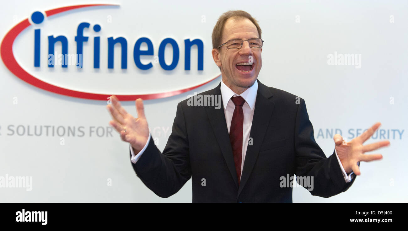 New CEO of the German semiconductor manufacturer Infineon Reinhard ...