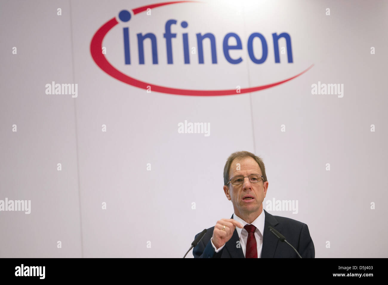 New CEO of the German semiconductor manufacturer Infineon Reinhard ...