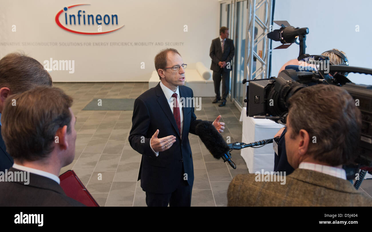 New CEO of the German semiconductor manufacturer Infineon Reinhard ...