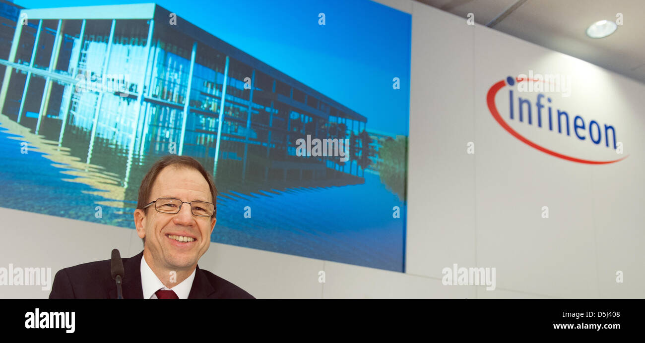 New CEO of the German semiconductor manufacturer Infineon Reinhard ...
