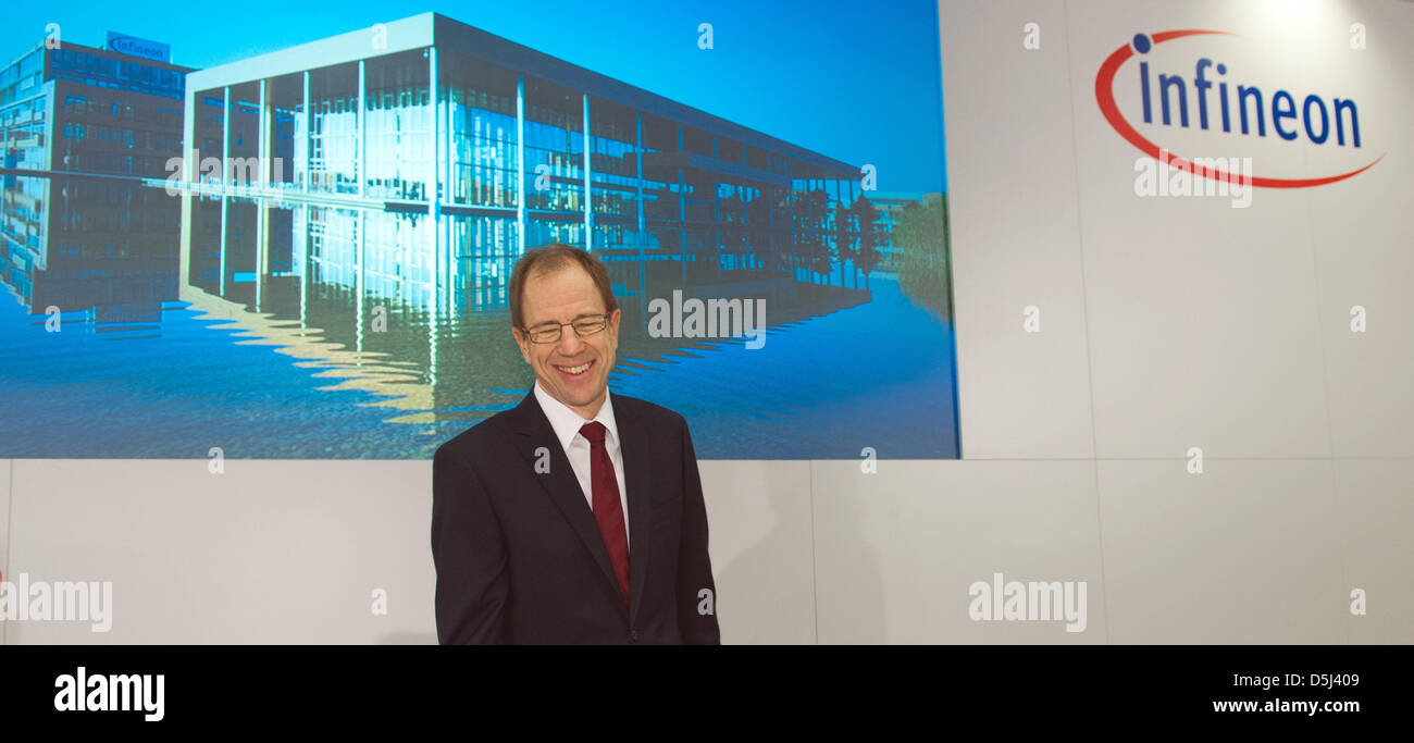 New CEO of the German semiconductor manufacturer Infineon Reinhard ...