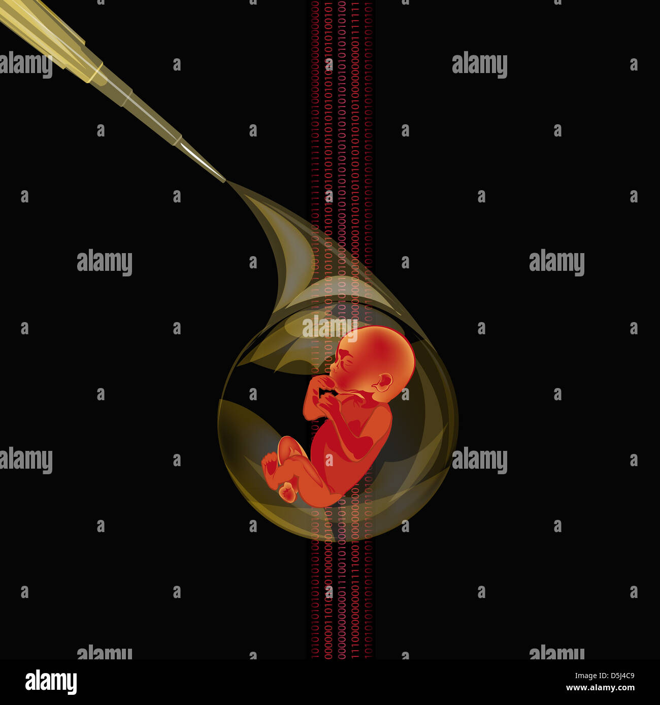 embryo, science, health, child, clone, cloning, research, pipette ...