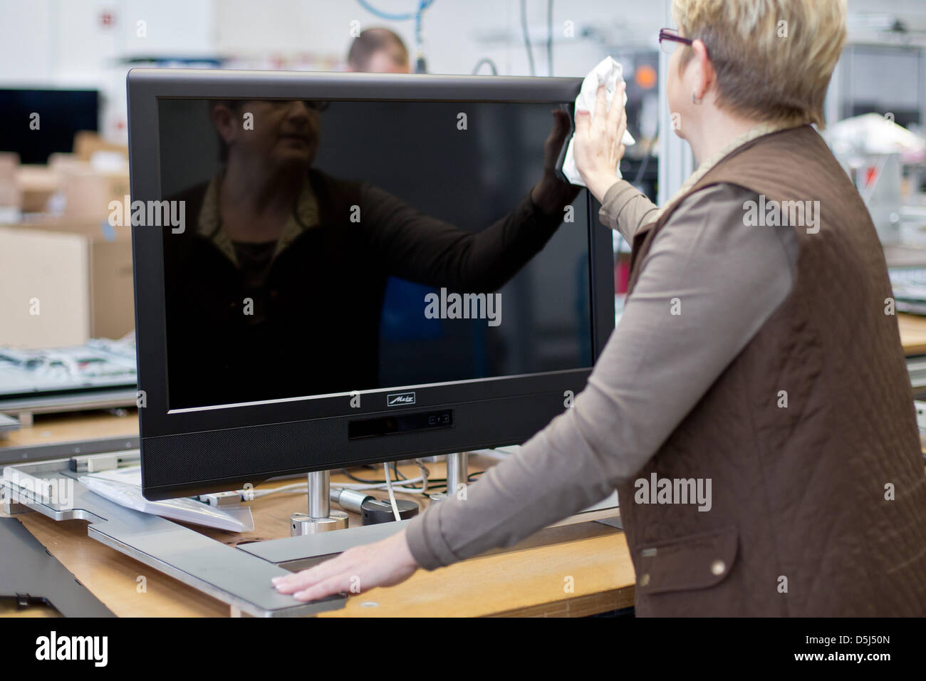 Production of television sets hi-res stock photography and images - Alamy