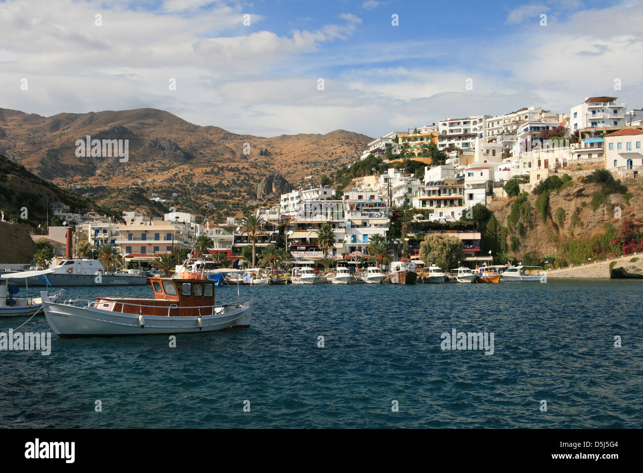 Agia galini crete greece hi-res stock photography and images - Alamy