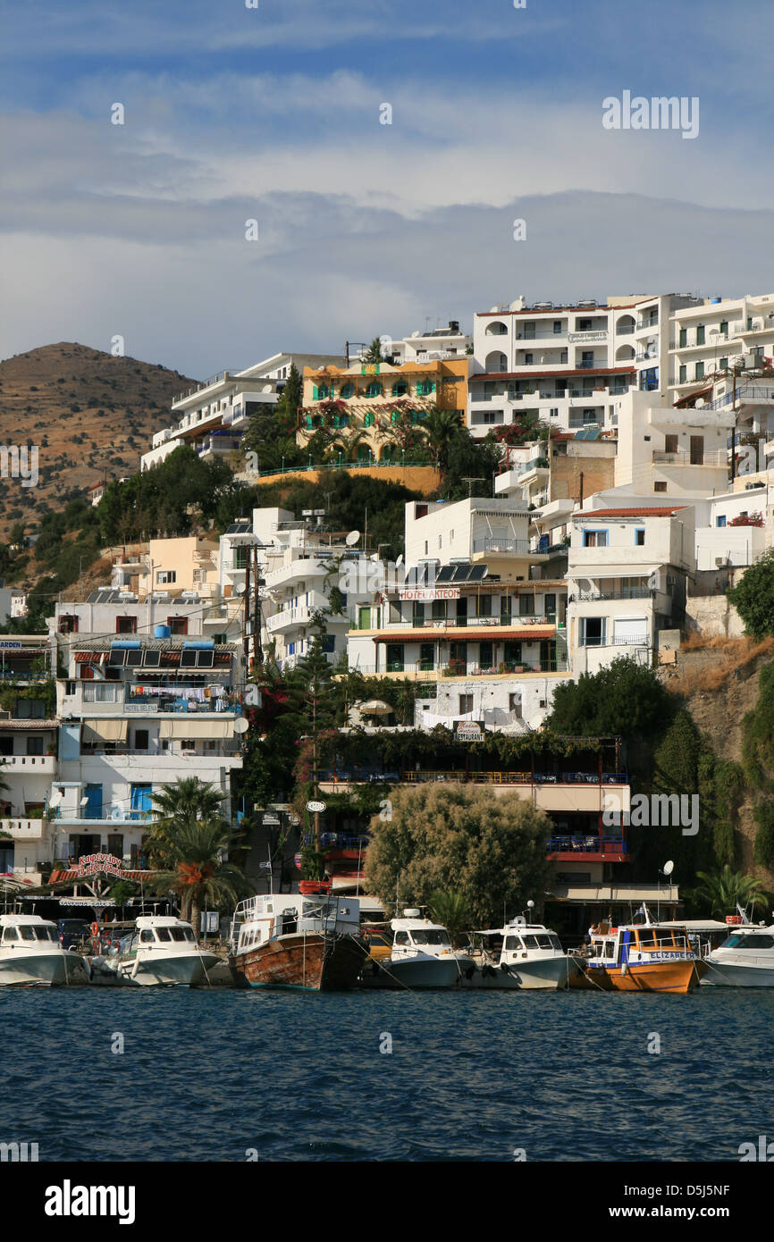 Agia Galini Harbour, Crete Island, Greece Stock Photo - Alamy