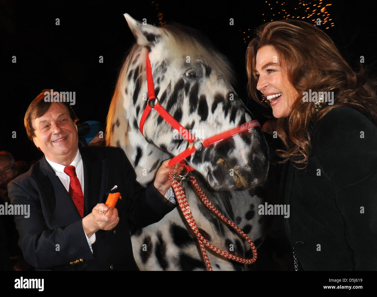 Founder of the estate Aiderbichl Michael Aufhauser and entrepreneur in ...